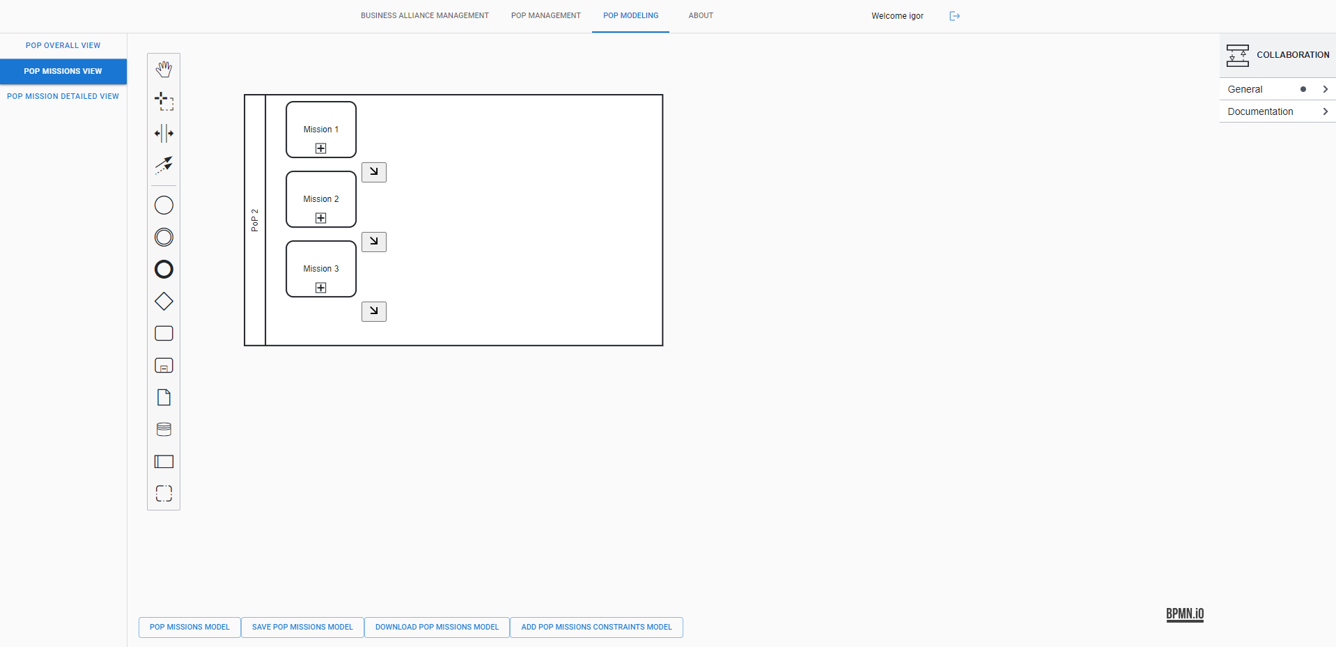Pop Modeling - PoP Modeler Documentation